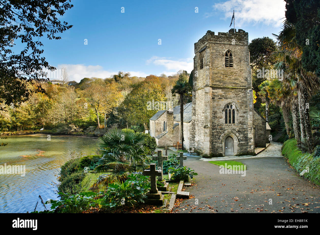 St just in roseland hi-res stock photography and images - Alamy