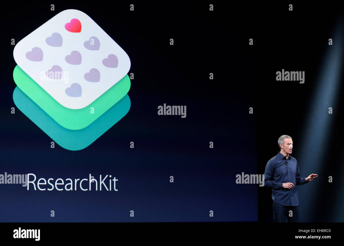 San Francisco. 9th Mar, 2015. Apple's Senior Vice President of ...