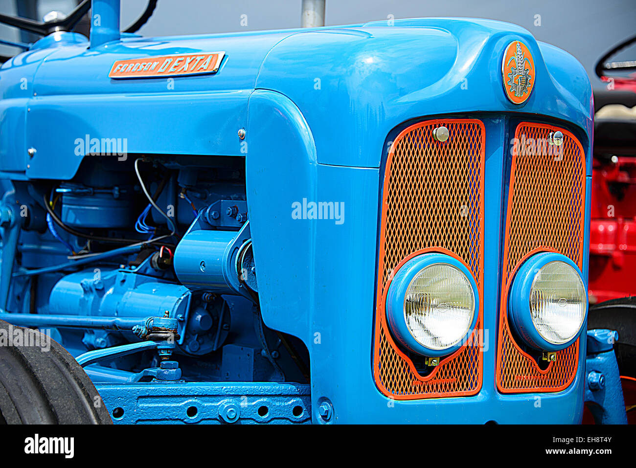Fordson Dexta 3 cylinder tractor c.1958 Stock Photo - Alamy