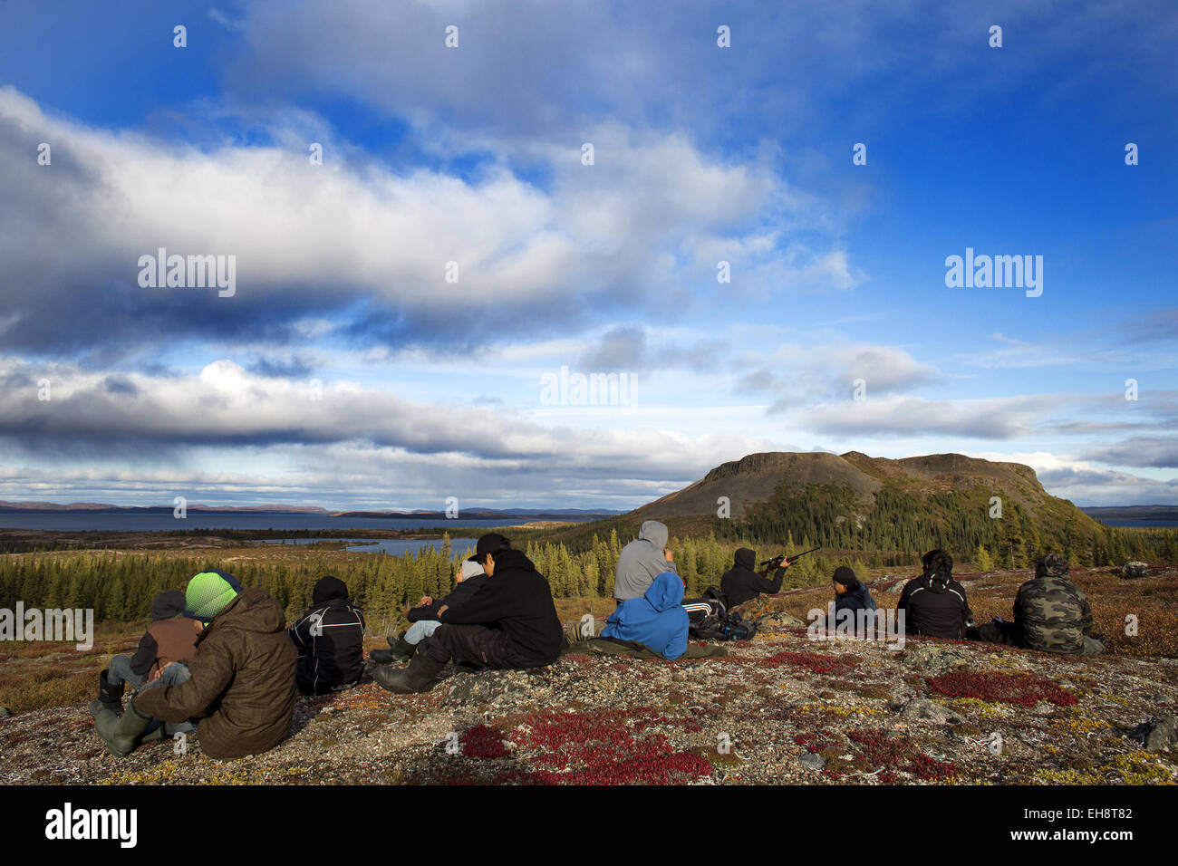 At an innu hunting camp hi-res stock photography and images - Alamy