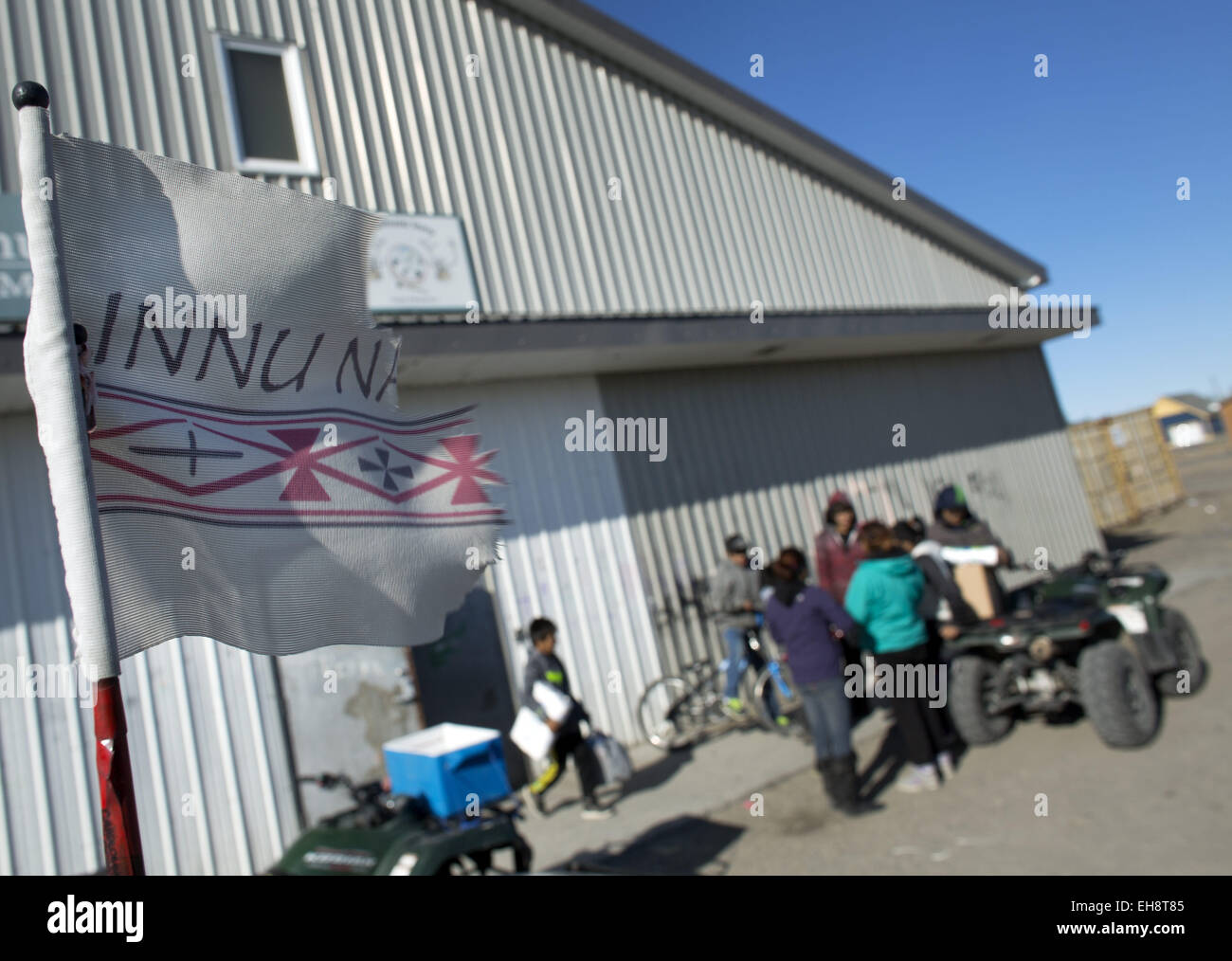 Newfoundland flag wind High Resolution Stock Photography and Images - Alamy