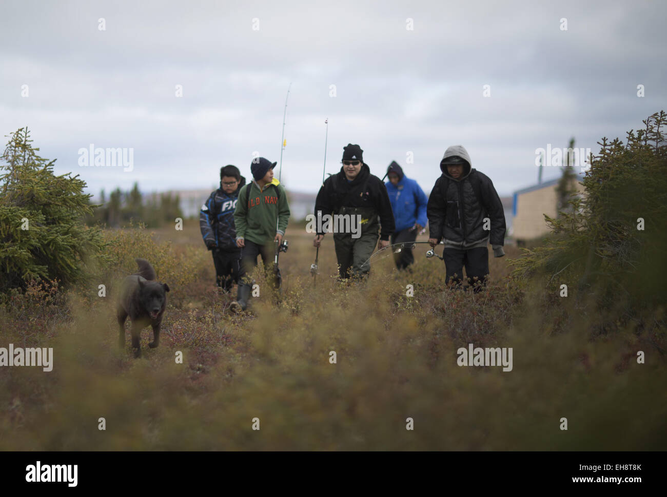 At an innu hunting camp hi-res stock photography and images - Alamy