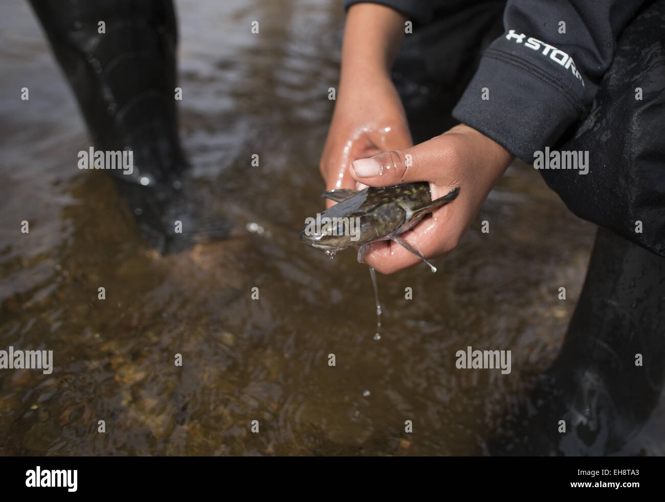 Mastastin Lake, Newfoundland and Labrador, Canada. 21st Sep, 2014. A ...