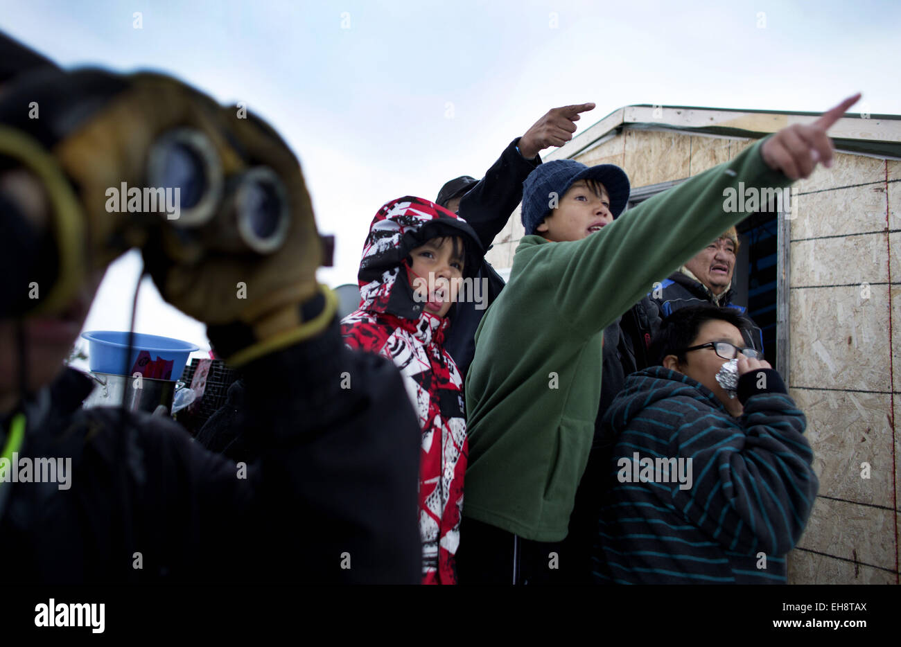 At an innu hunting camp hi-res stock photography and images - Alamy