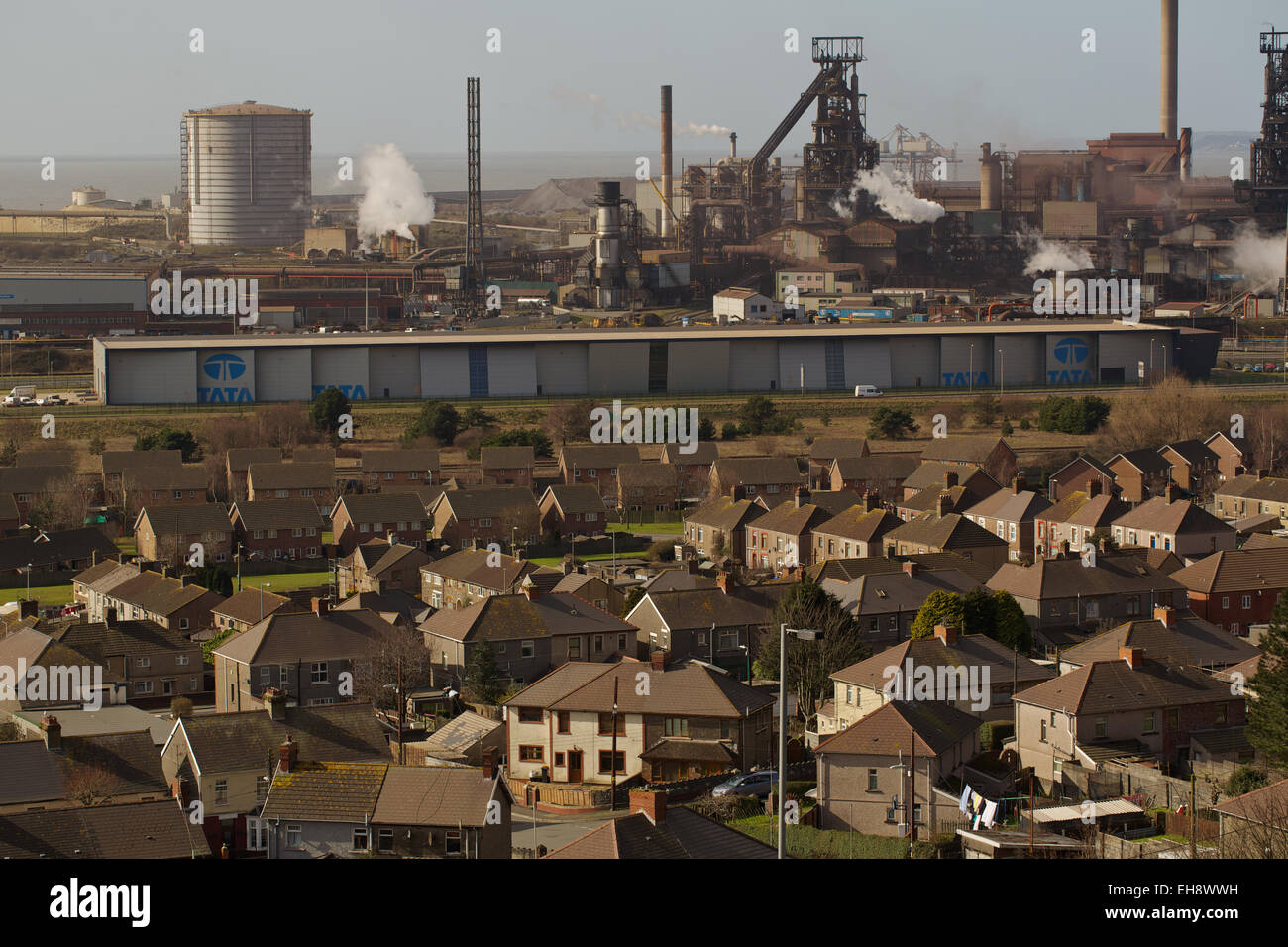 Tata Steel Strip Products UK Port Talbot Works, Tata Steel Works, Port ...