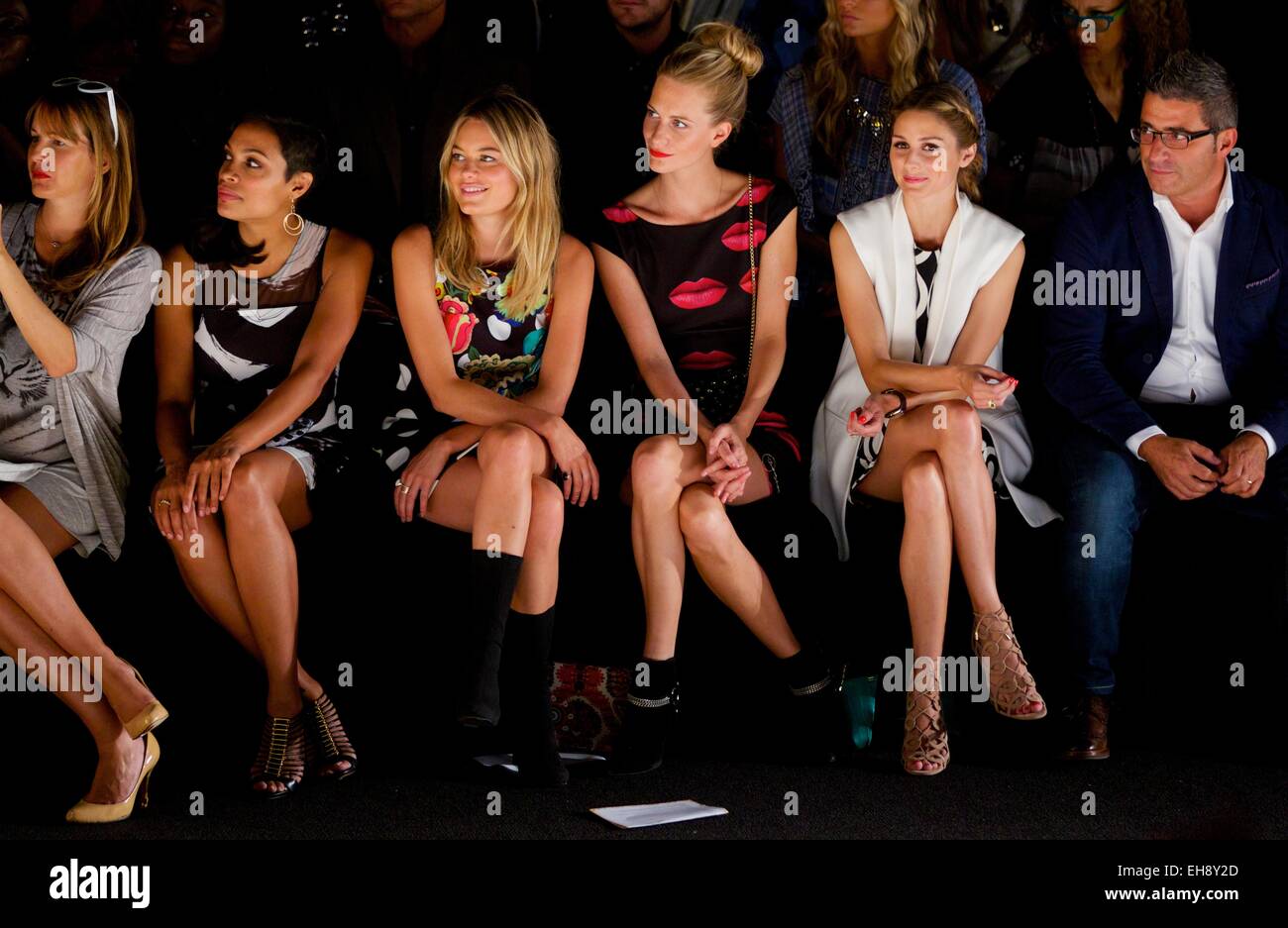 Mercedes-Benz Fashion Week Spring 2015 at The Theatre at Lincoln Center ...