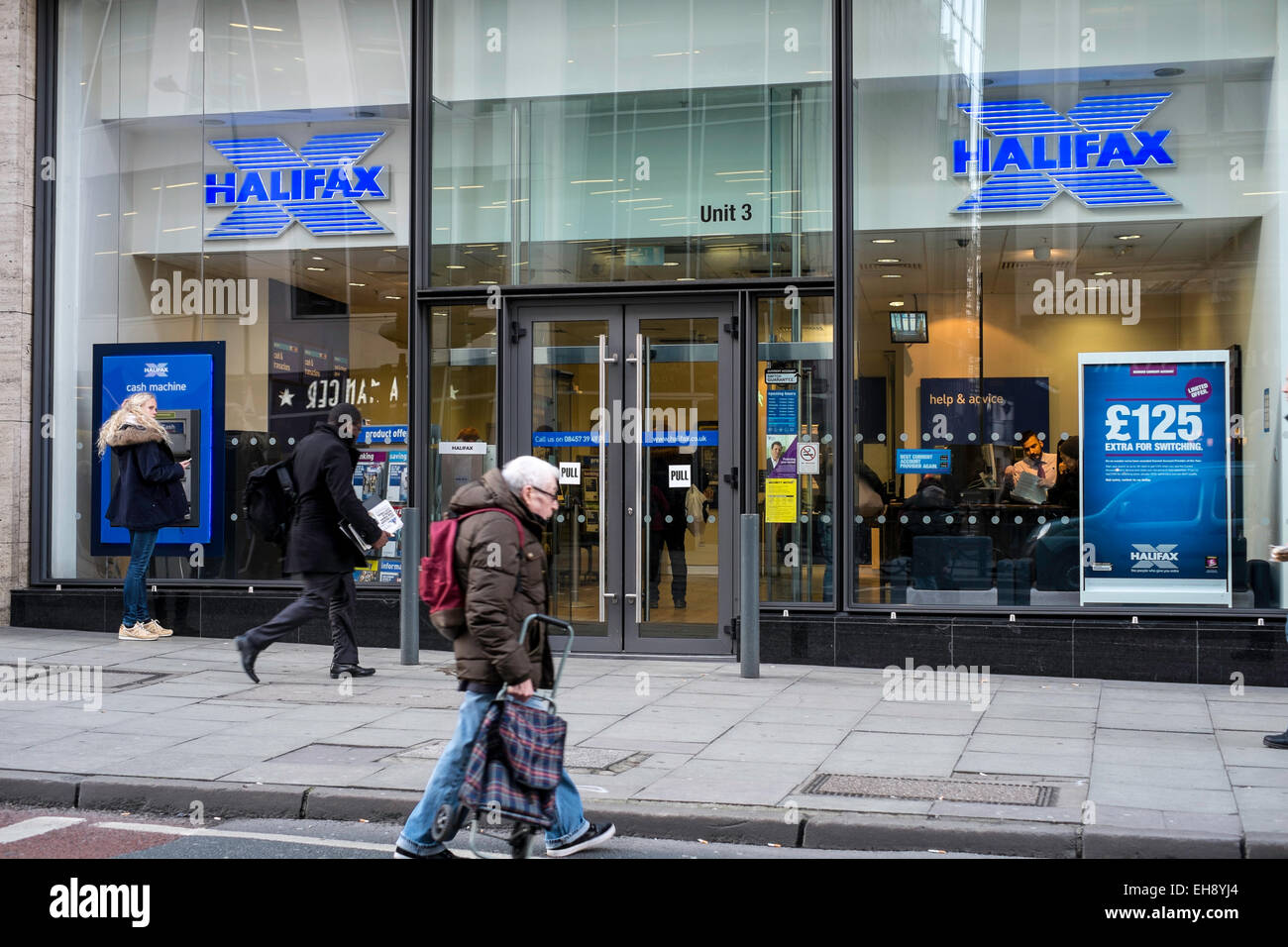 Halifax bank london hi-res stock photography and images - Alamy