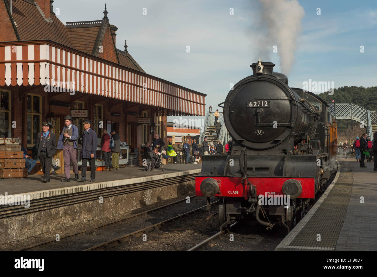 Steam engine railway line hi-res stock photography and images - Alamy