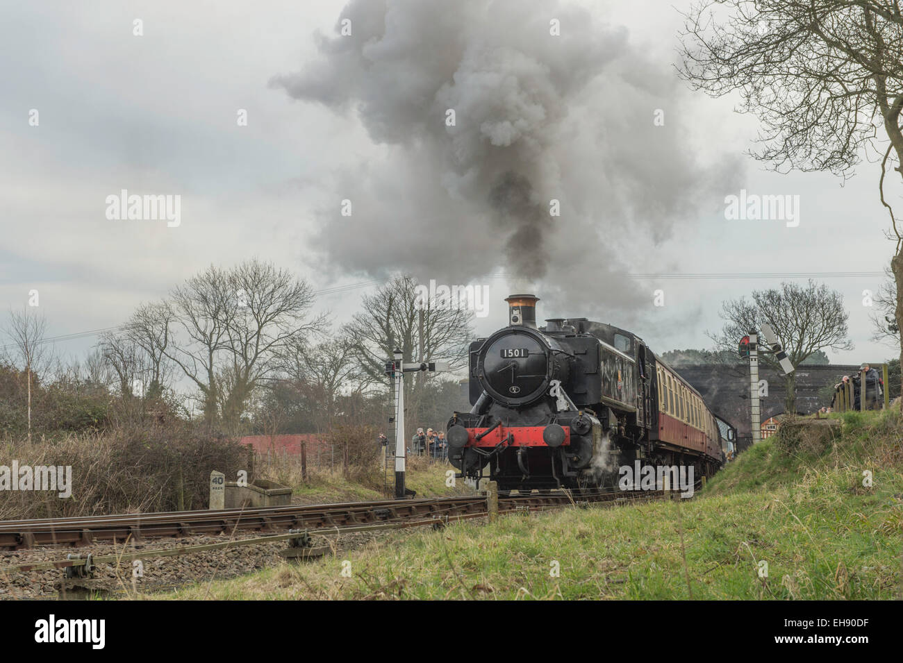 Steam Gala on The Poppy Line, North Norfolk Railway Stock Photo - Alamy