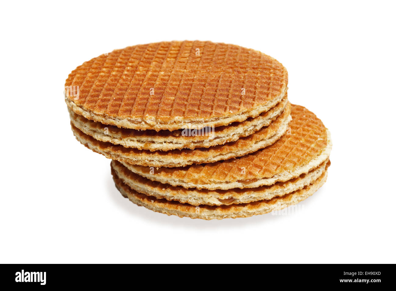 Round waffles cut out hi-res stock photography and images - Alamy