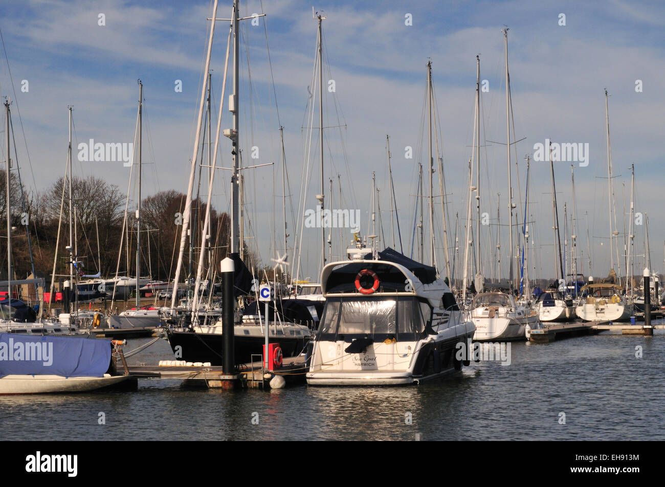 Shotley marina hi-res stock photography and images - Alamy