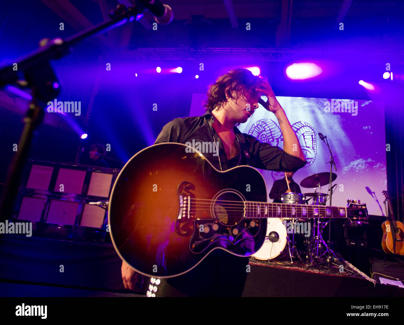 Dutch singer Waylon live in concert in Amsterdam Featuring: Waylon ...
