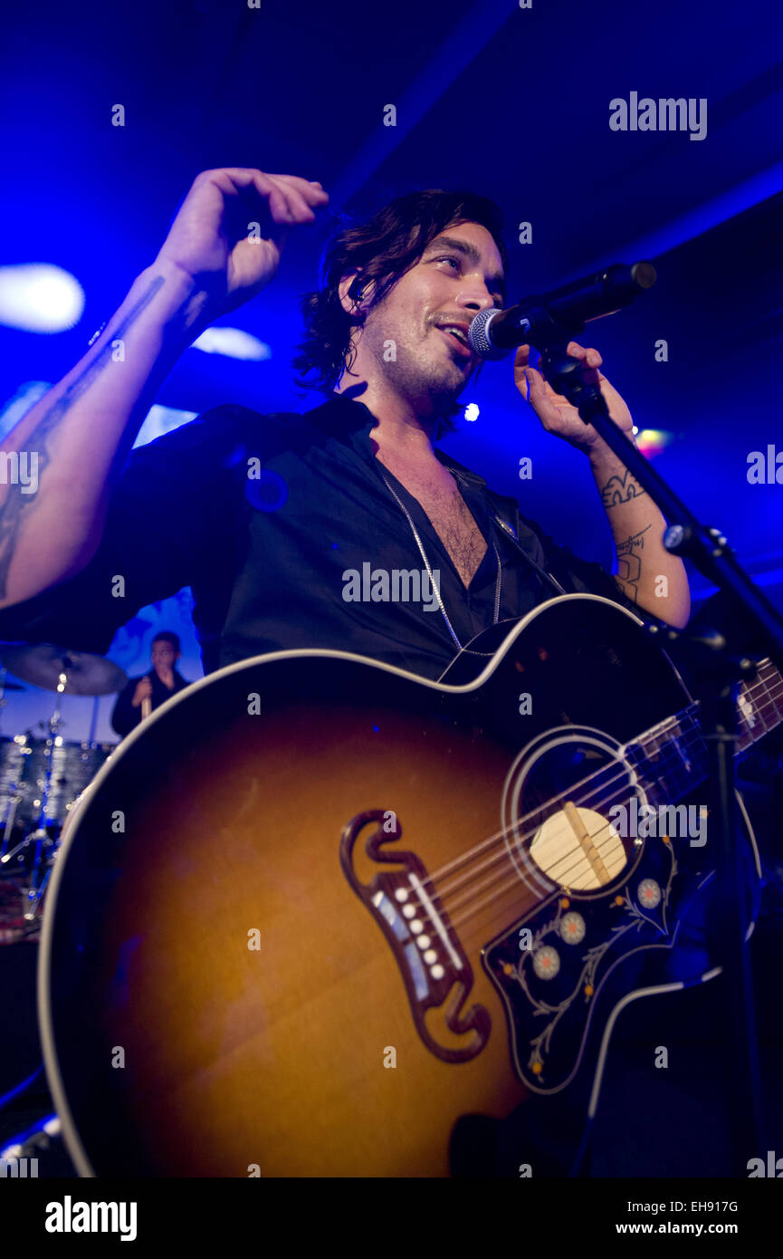 Dutch singer Waylon live in concert in Amsterdam Featuring: Waylon ...