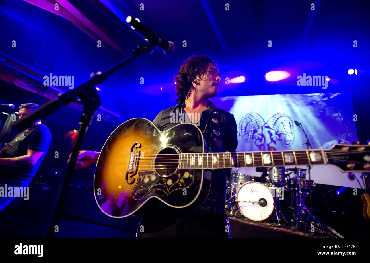 Dutch singer Waylon live in concert in Amsterdam Featuring: Waylon ...