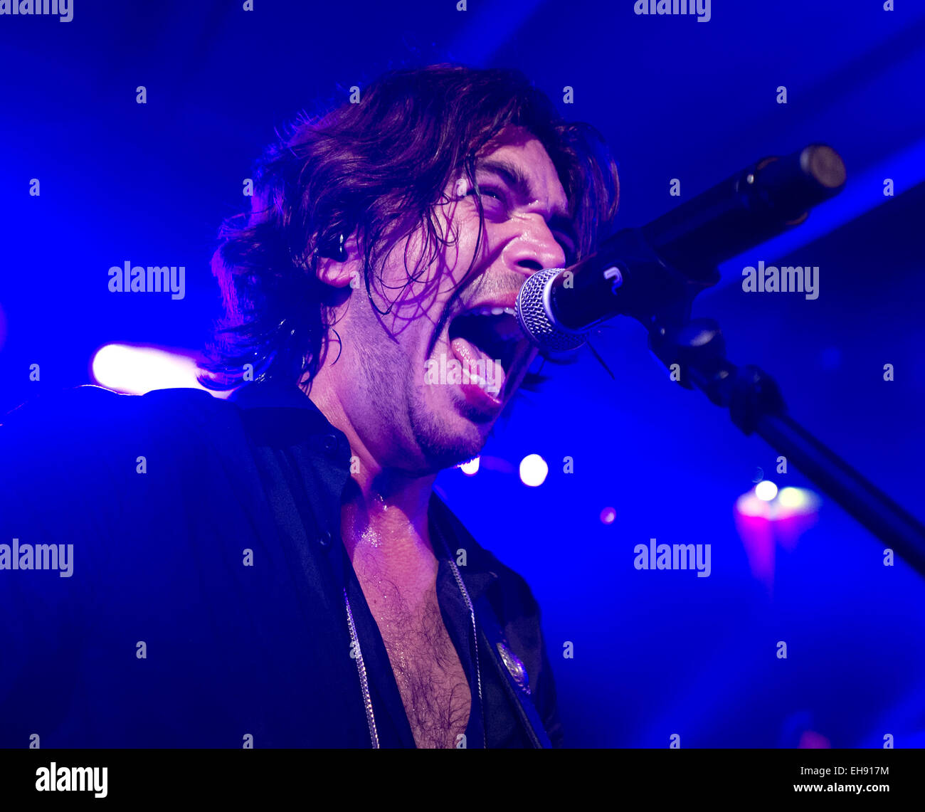 Dutch singer Waylon live in concert in Amsterdam Featuring: Waylon ...