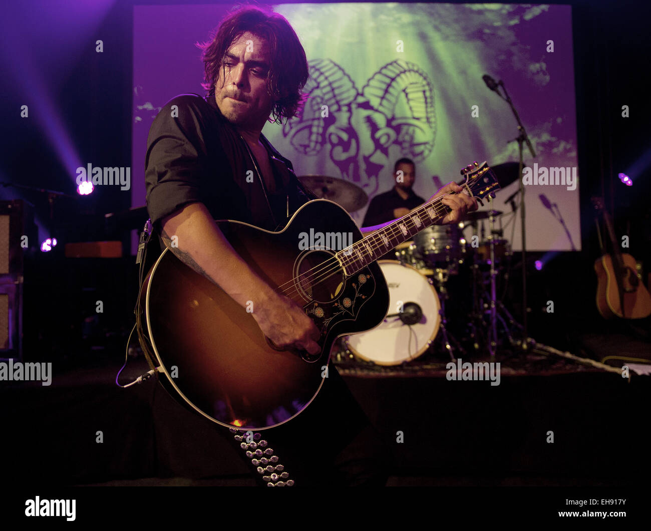 Dutch singer Waylon live in concert in Amsterdam Featuring: Waylon ...