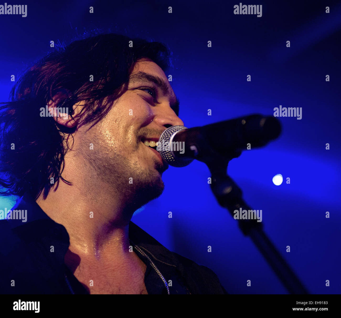 Dutch singer Waylon live in concert in Amsterdam Featuring: Waylon ...