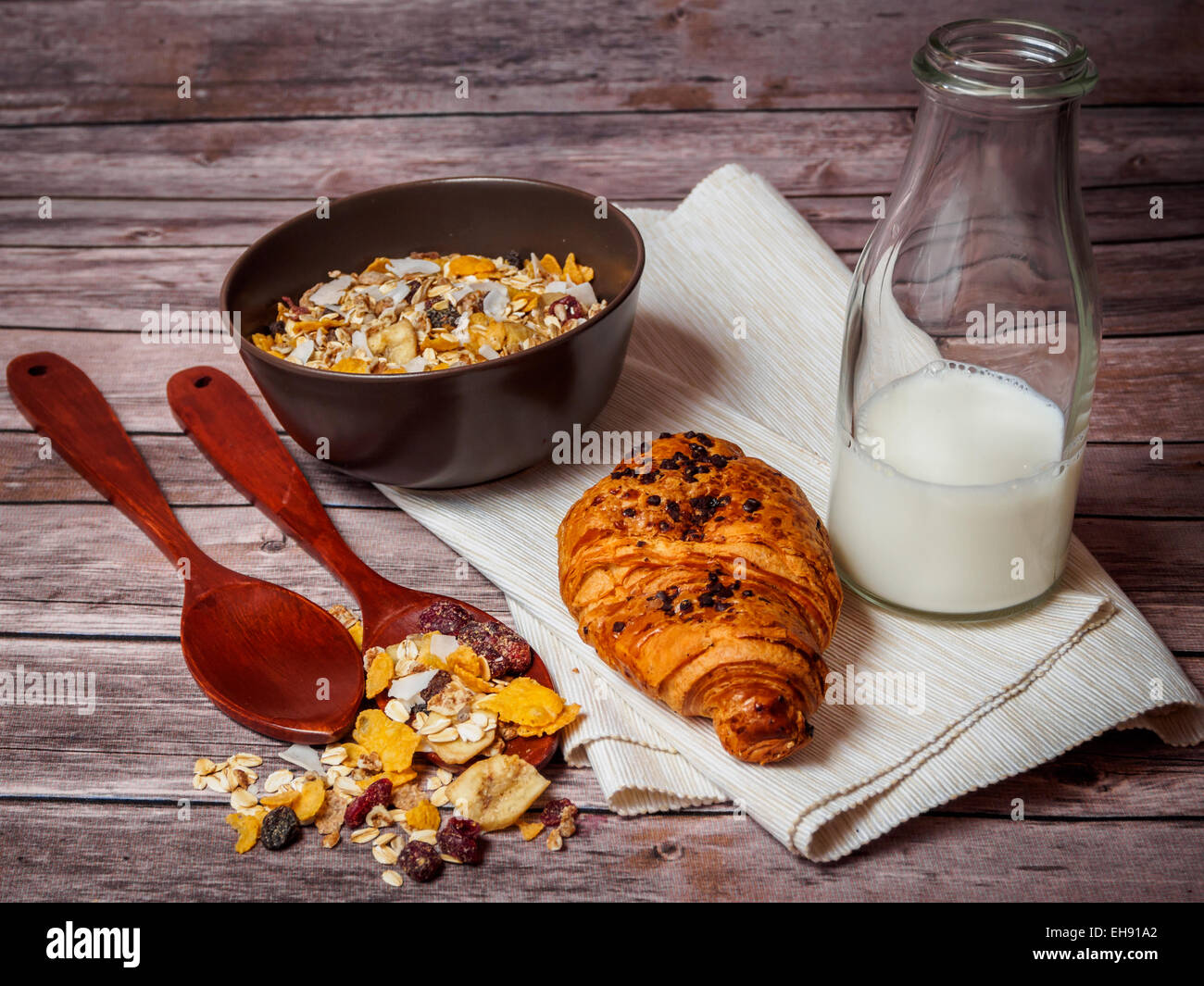 Rustic food background hi-res stock photography and images - Alamy
