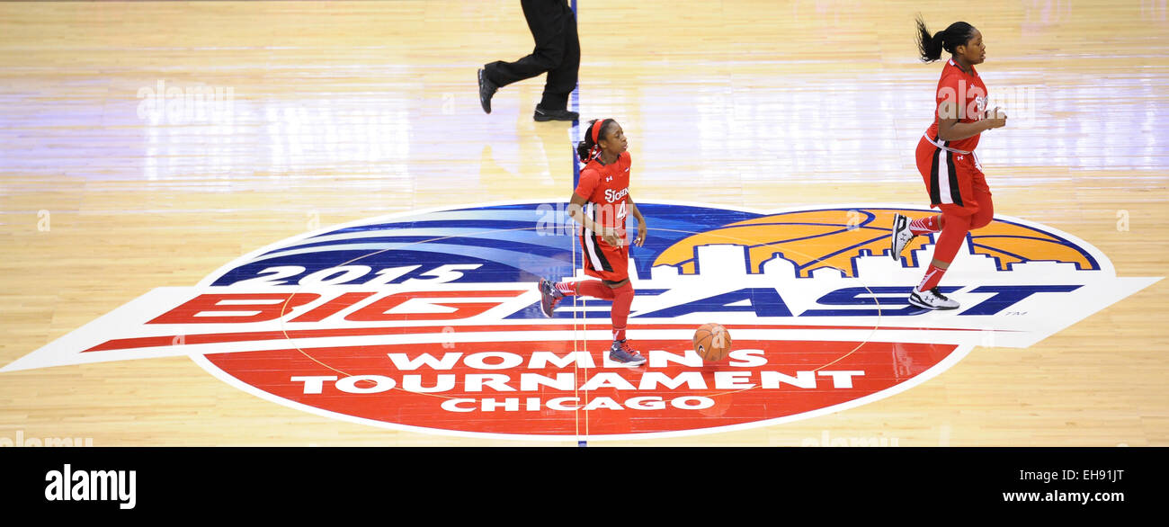 Rosemont, IL, USA. 9th Mar, 2015. St. John's Red Storm guard Aaliyah ...
