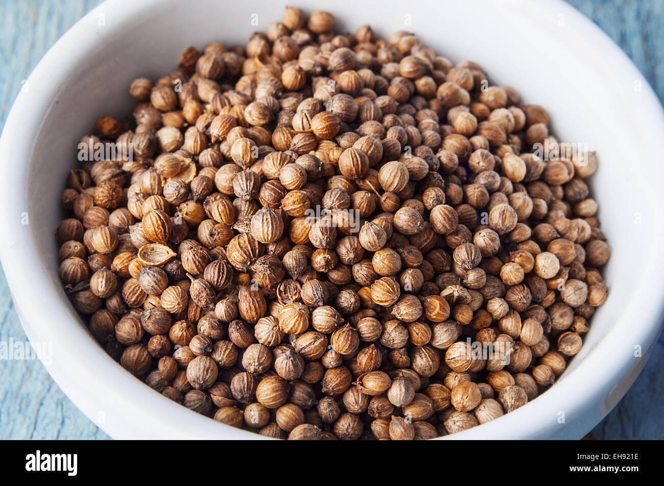 Indian spices fresh coriander leaves hi-res stock photography and ...
