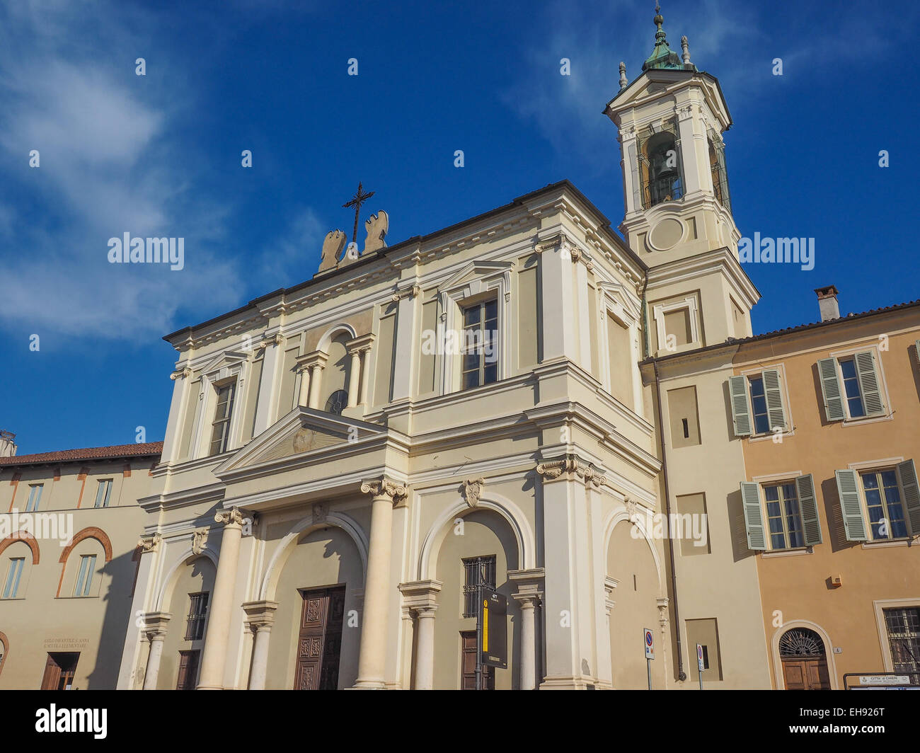 Neoclassical church of San Guglielmo meaning St William in Piazza ...