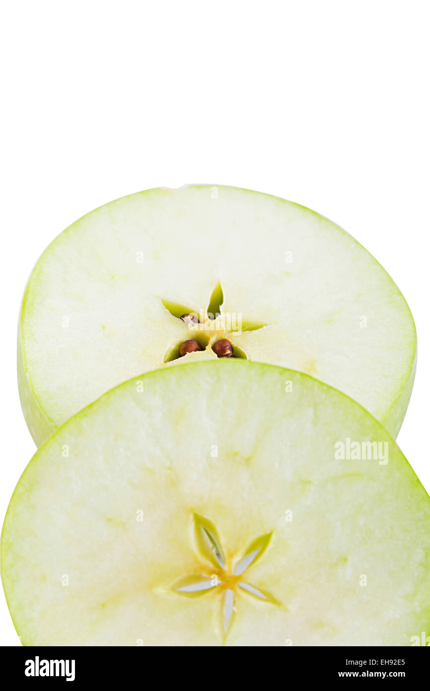 Fresh Apple Fruits Slice Health Nobody Stock Photo - Alamy