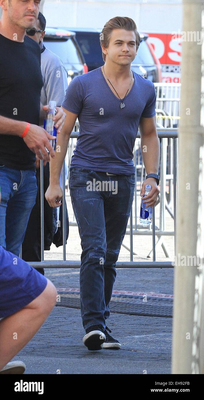 Hunter Hayes visits Jimmy Kimmel Live! in Hollywood Featuring: Hunter ...