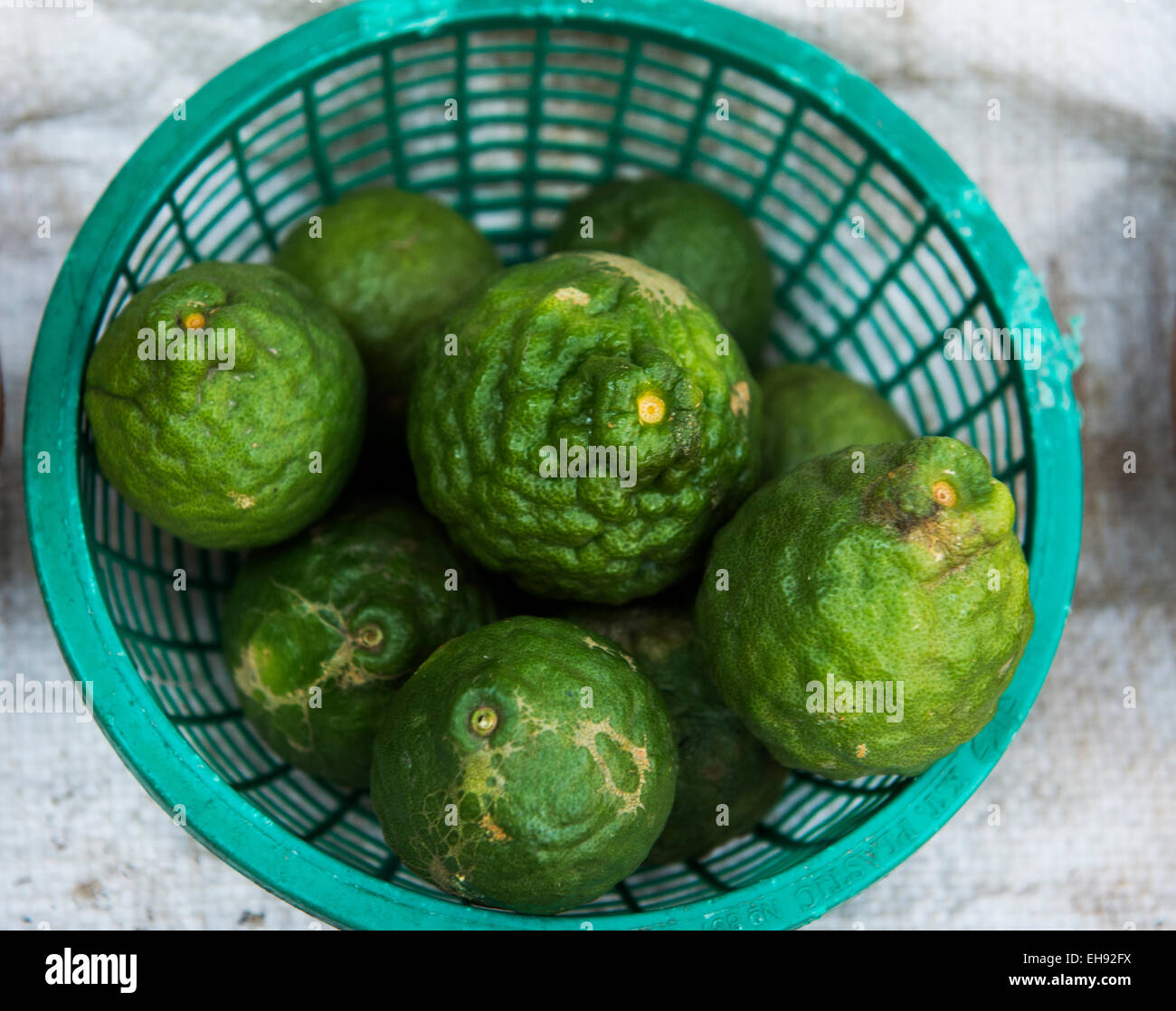 Kaffir lime fruits hi-res stock photography and images - Alamy
