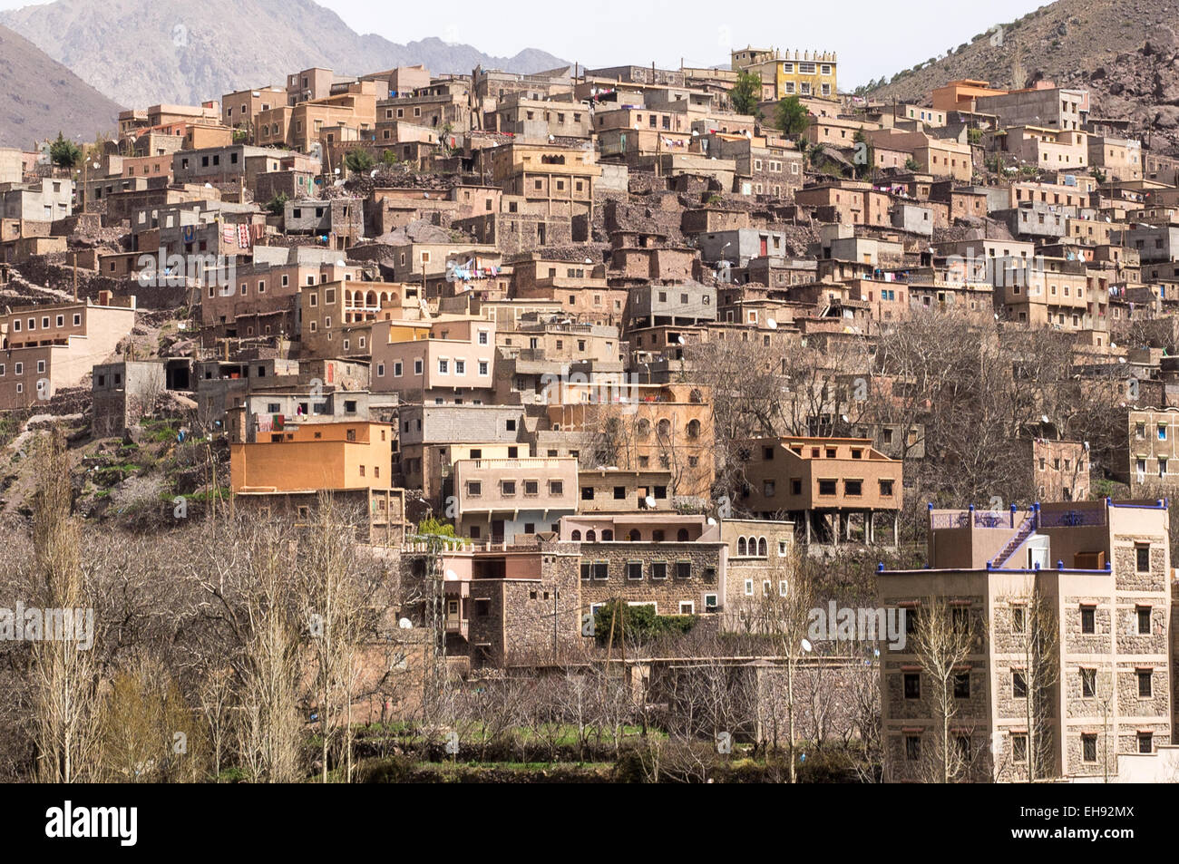 Berber village atlas hi-res stock photography and images - Alamy