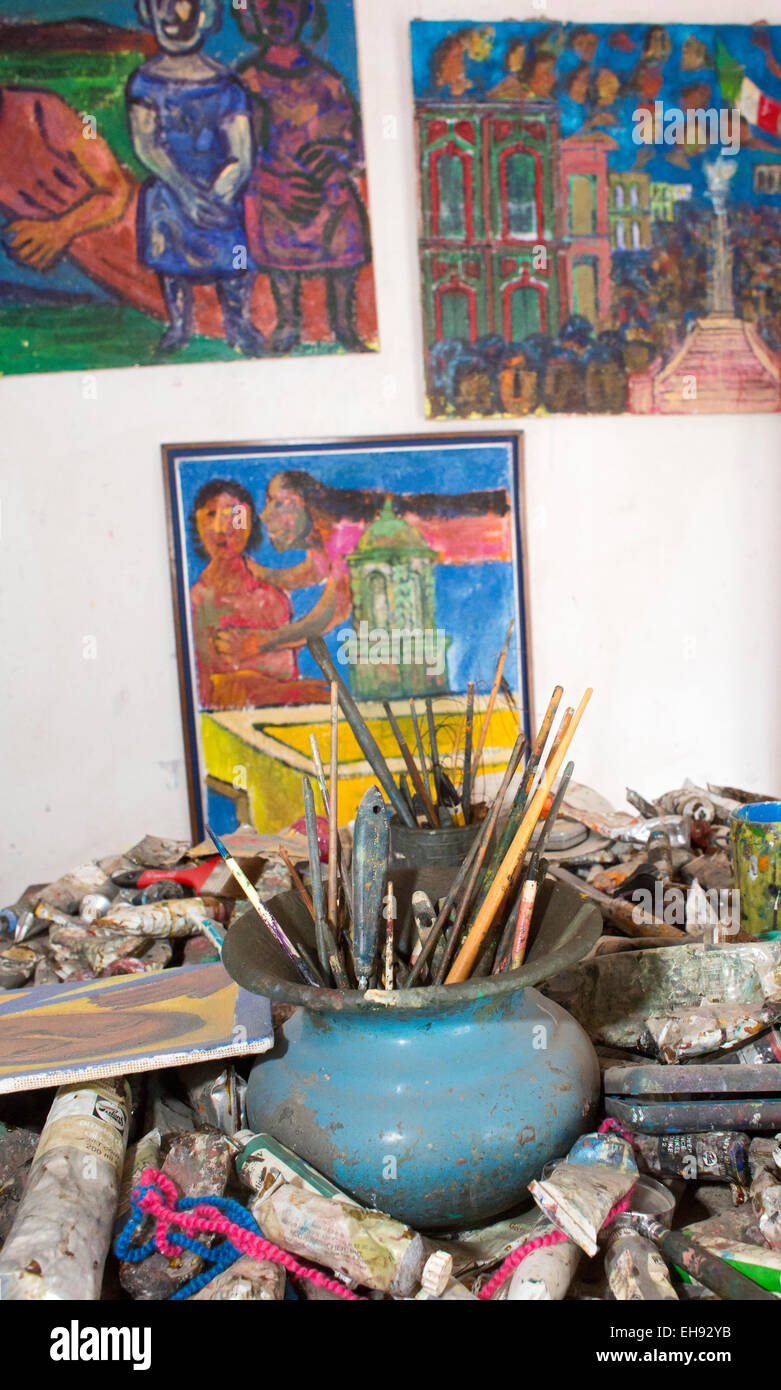 Ocotlán de Morelos, Oaxaca, Mexico - The home and studio of Mexican ...