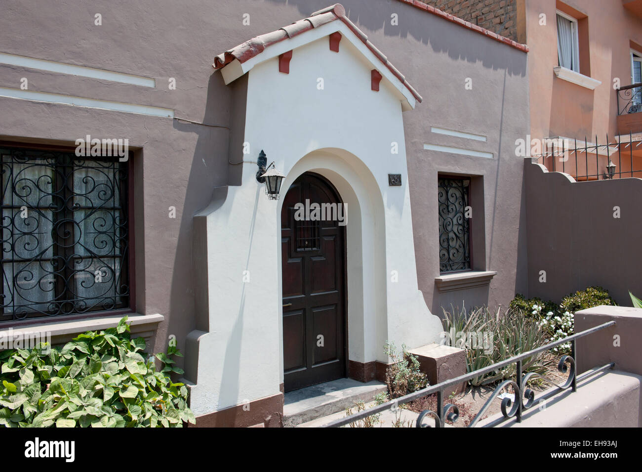 Architecture around Lima Peru on a sunny day Stock Photo - Alamy