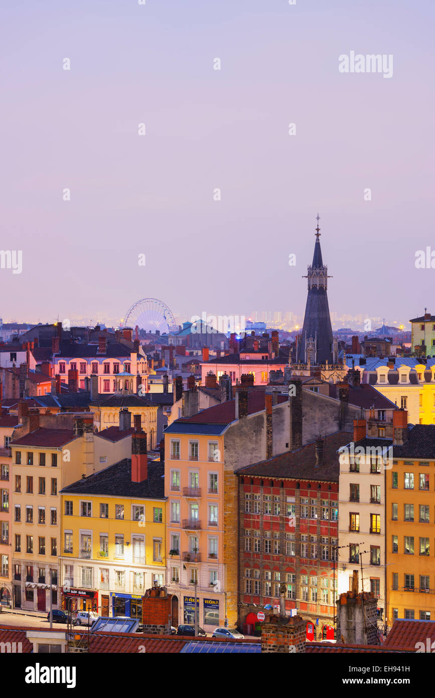 Europe, France, Rhone-Alpes, Lyon, city view Stock Photo - Alamy