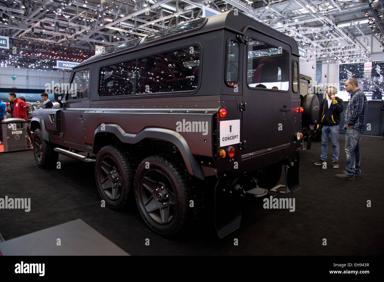 Kahn Flying Huntsman 6X6 at the Geneva motor show 2015 Stock Photo - Alamy