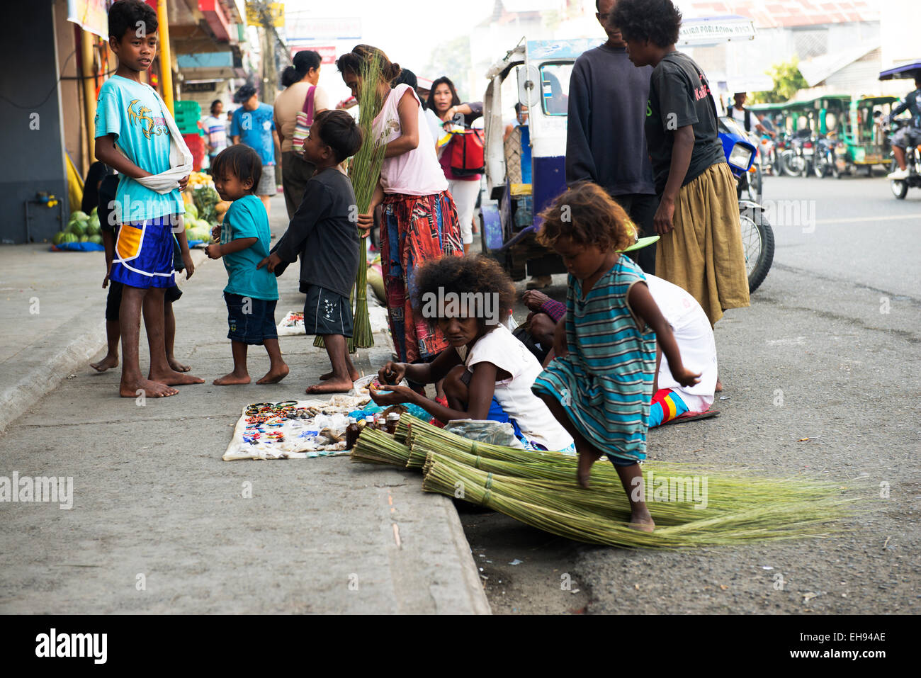 The Ati people are the original tribal people living on Panay island ...