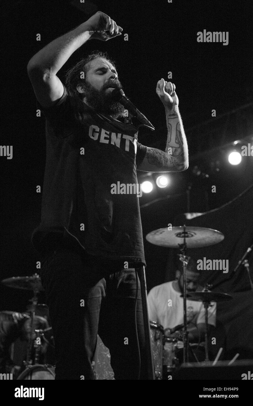 Milwaukee, Wisconsin, USA. 8th Mar, 2015. Singer JASON BUTLER of ...