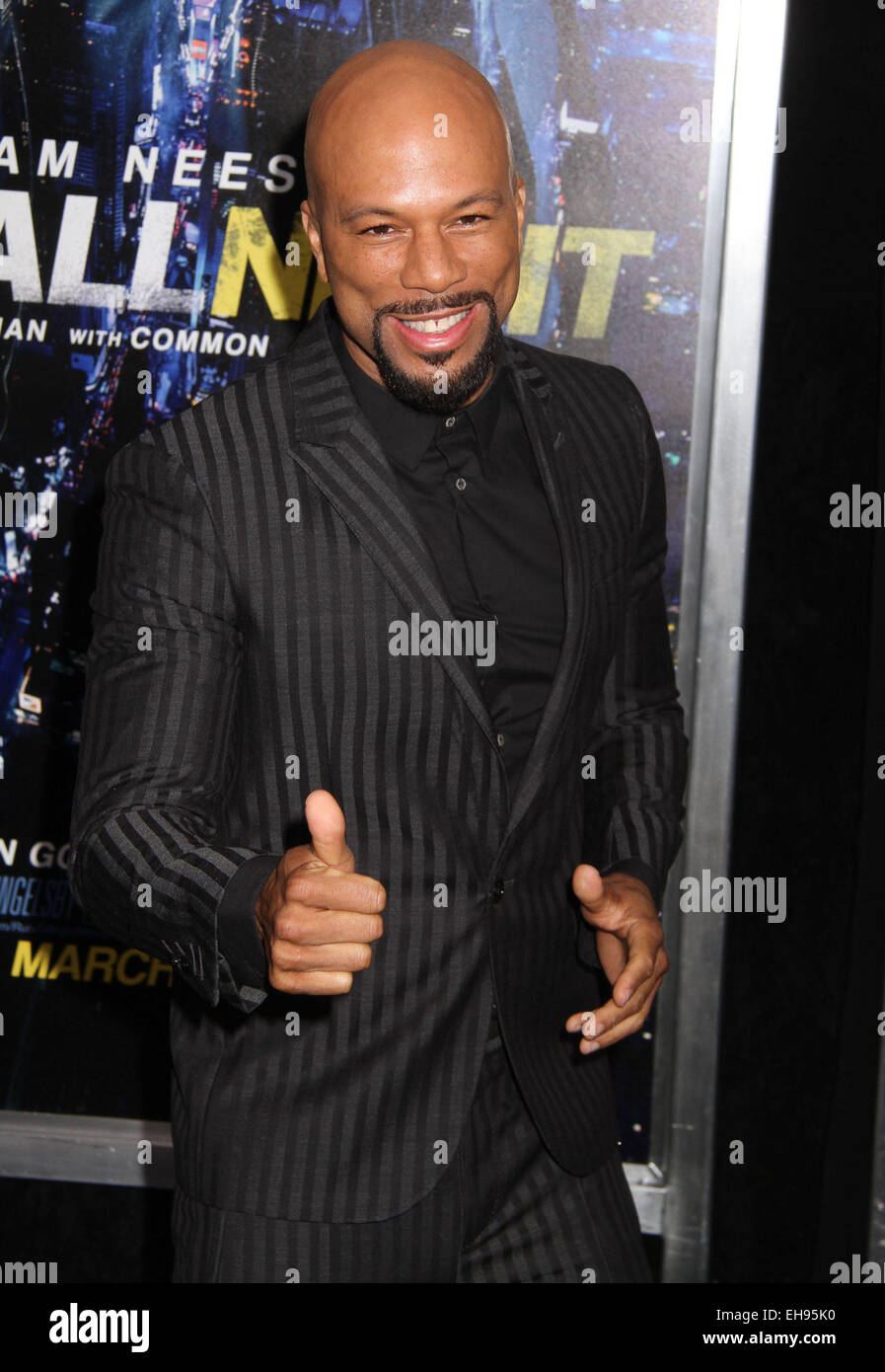 New York, New York, USA. 9th Mar, 2015. Actor/singer COMMON attends the ...