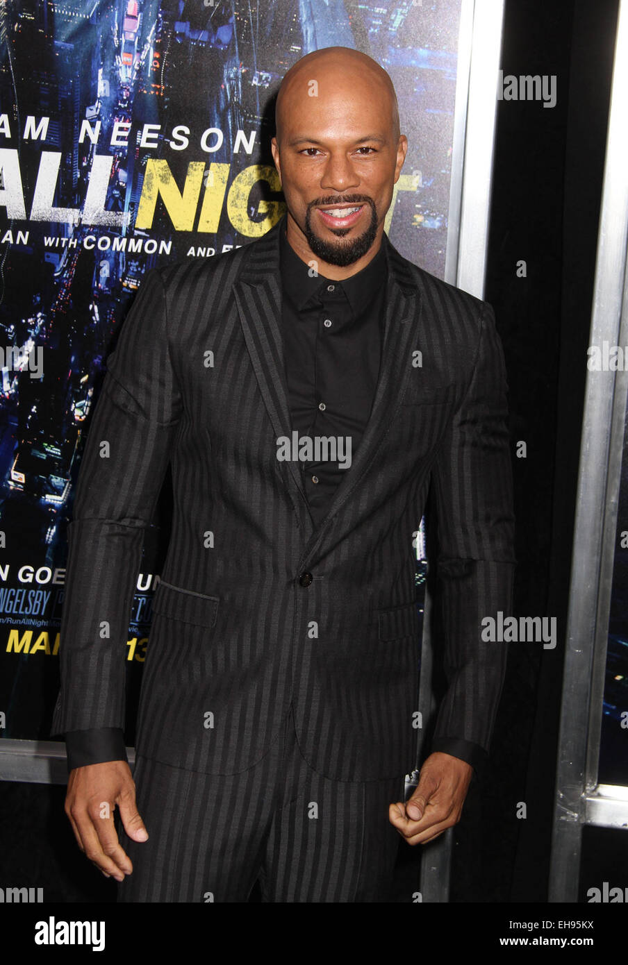 New York, New York, USA. 9th Mar, 2015. Actor/singer COMMON attends the ...