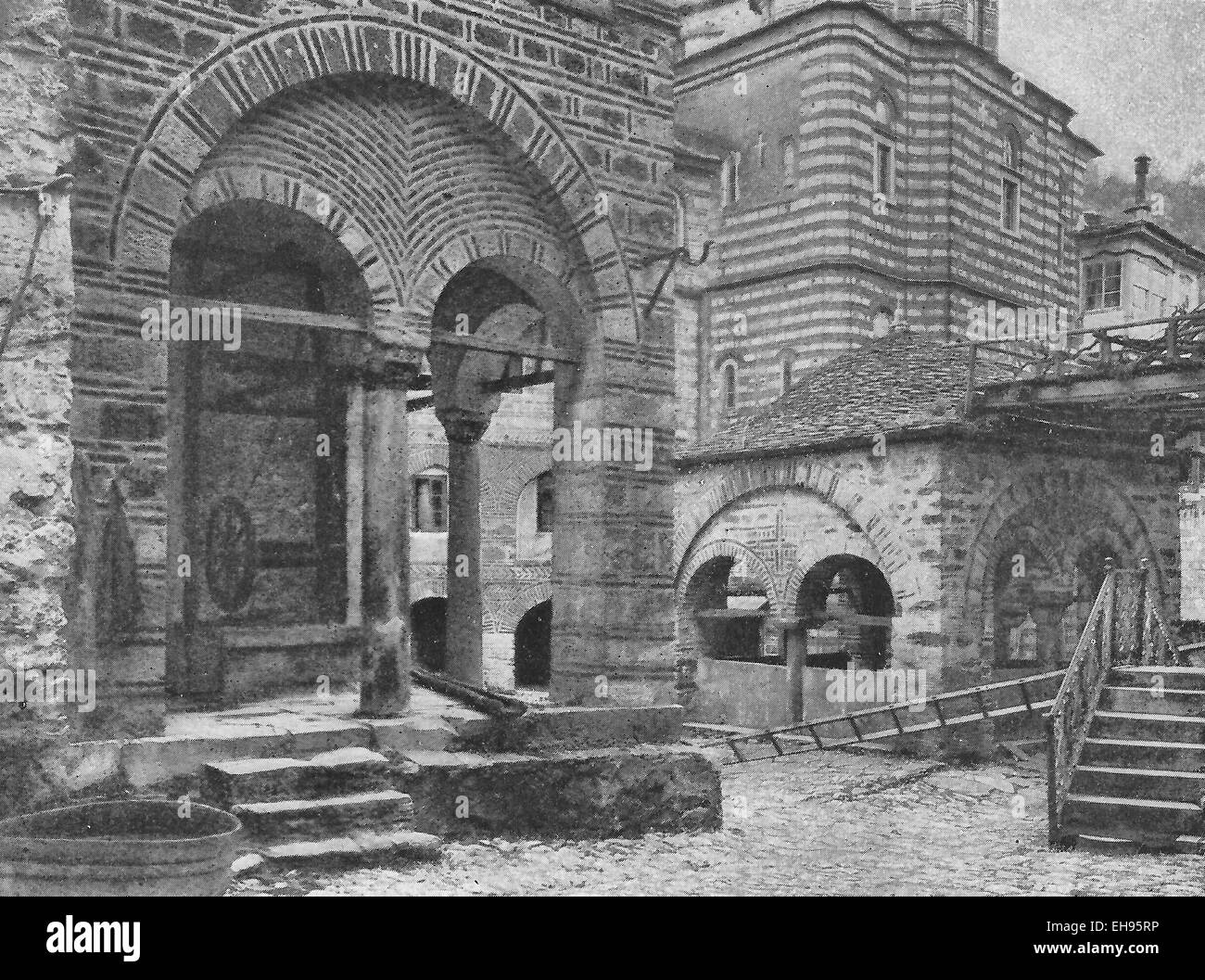 Hilandar Monastery is a Serbian Orthodox monastery on Mount Athos in ...