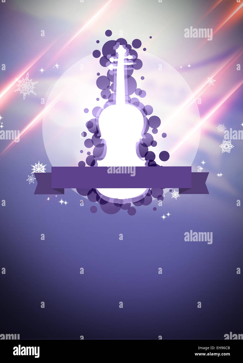 Advent or christmas concert invitation poster or flyer background with ...