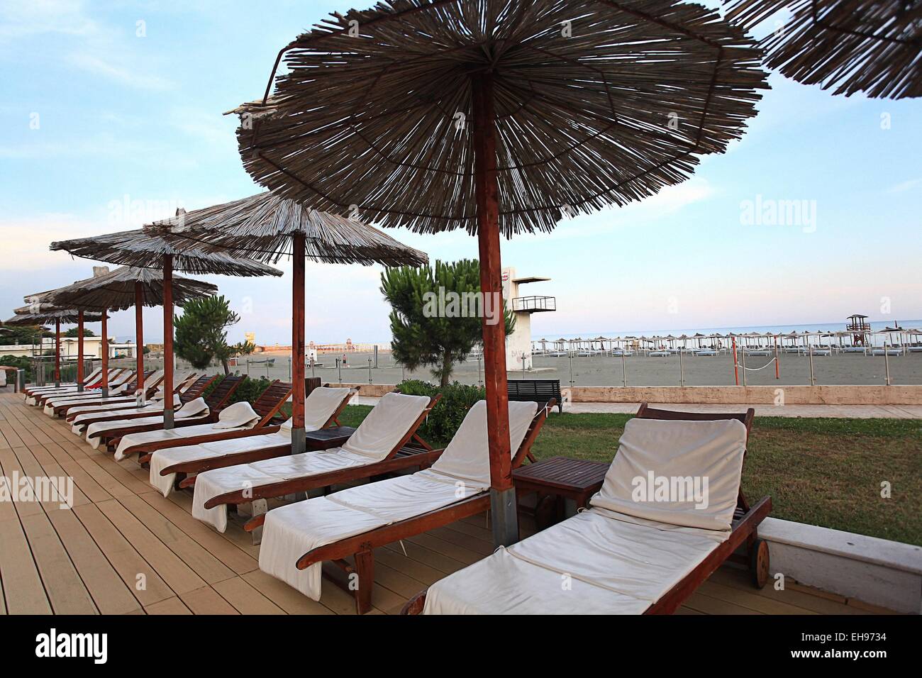 landscape view of the hotel with a pool Stock Photo - Alamy