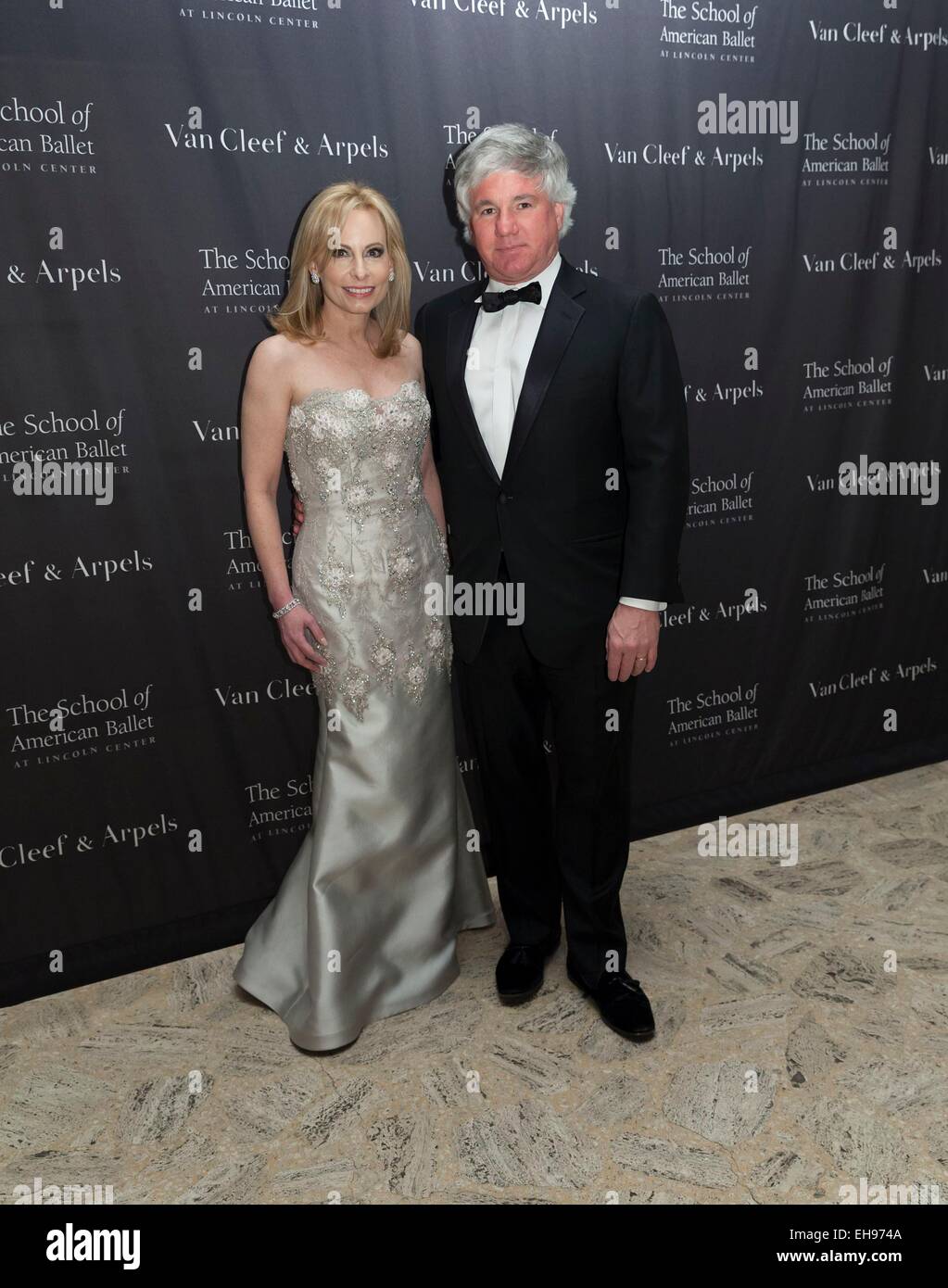 New York, NY, USA. 9th Mar, 2015. Gillian Miniter, Sylvester Miniter at ...