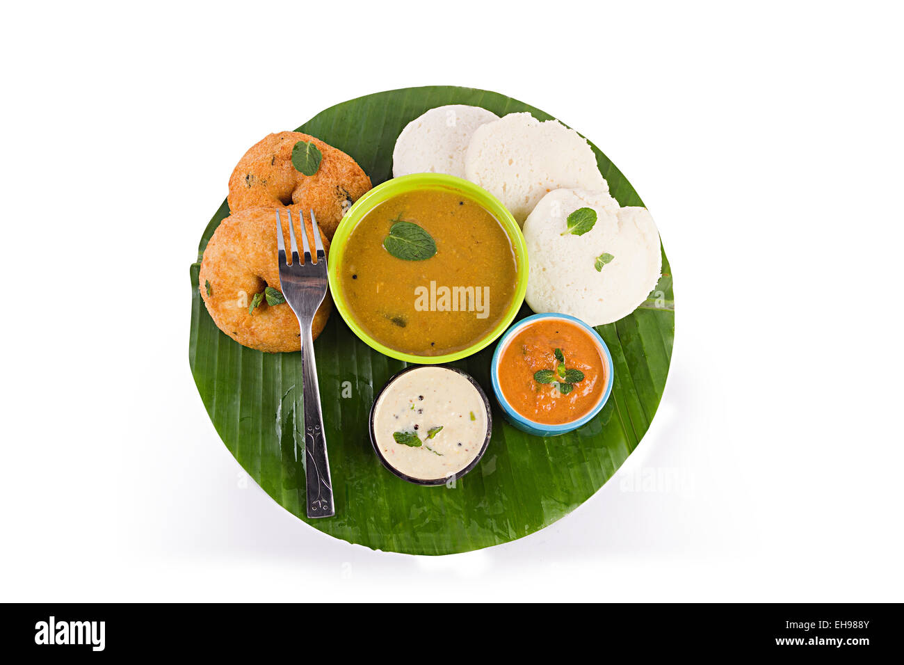 Idli and sambar Cut Out Stock Images & Pictures - Alamy