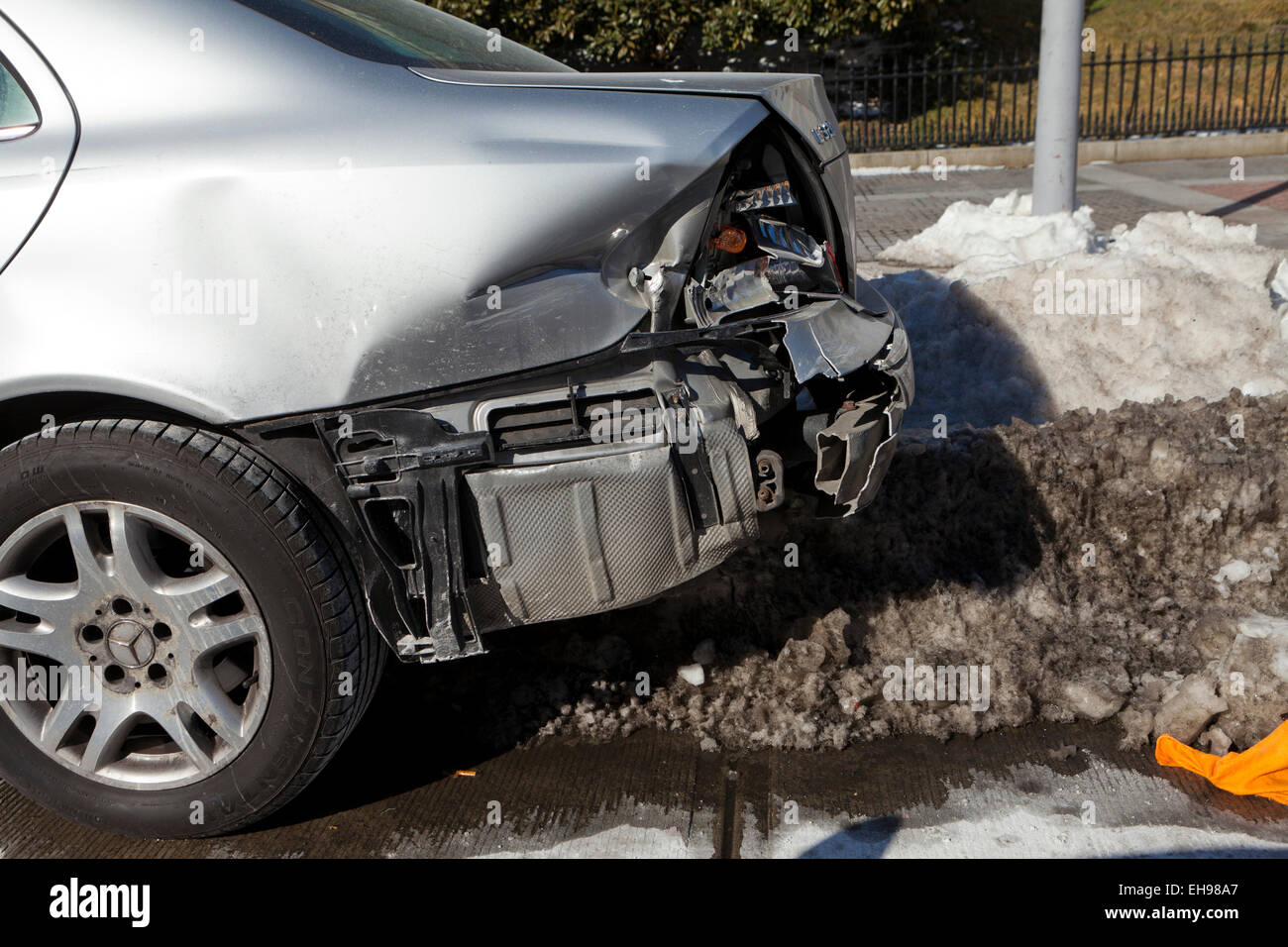 Rear end collision hi-res stock photography and images - Alamy