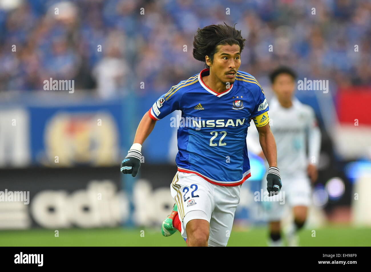 Kanagawa, Japan. 7th Mar, 2015. Yuji Nakazawa (F Marinos) Football ...
