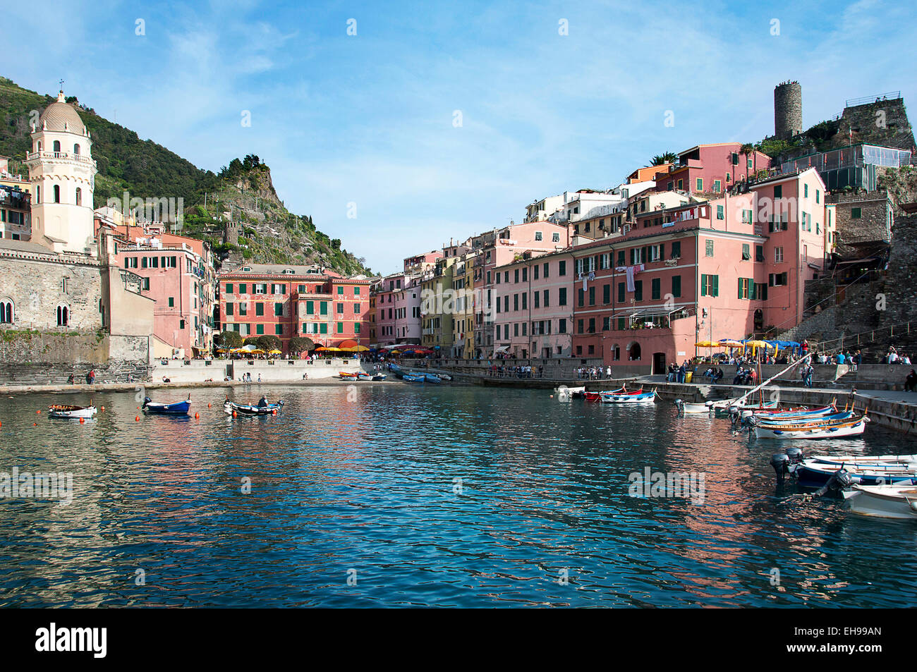 Beautiful village vernazza in hi-res stock photography and images - Alamy