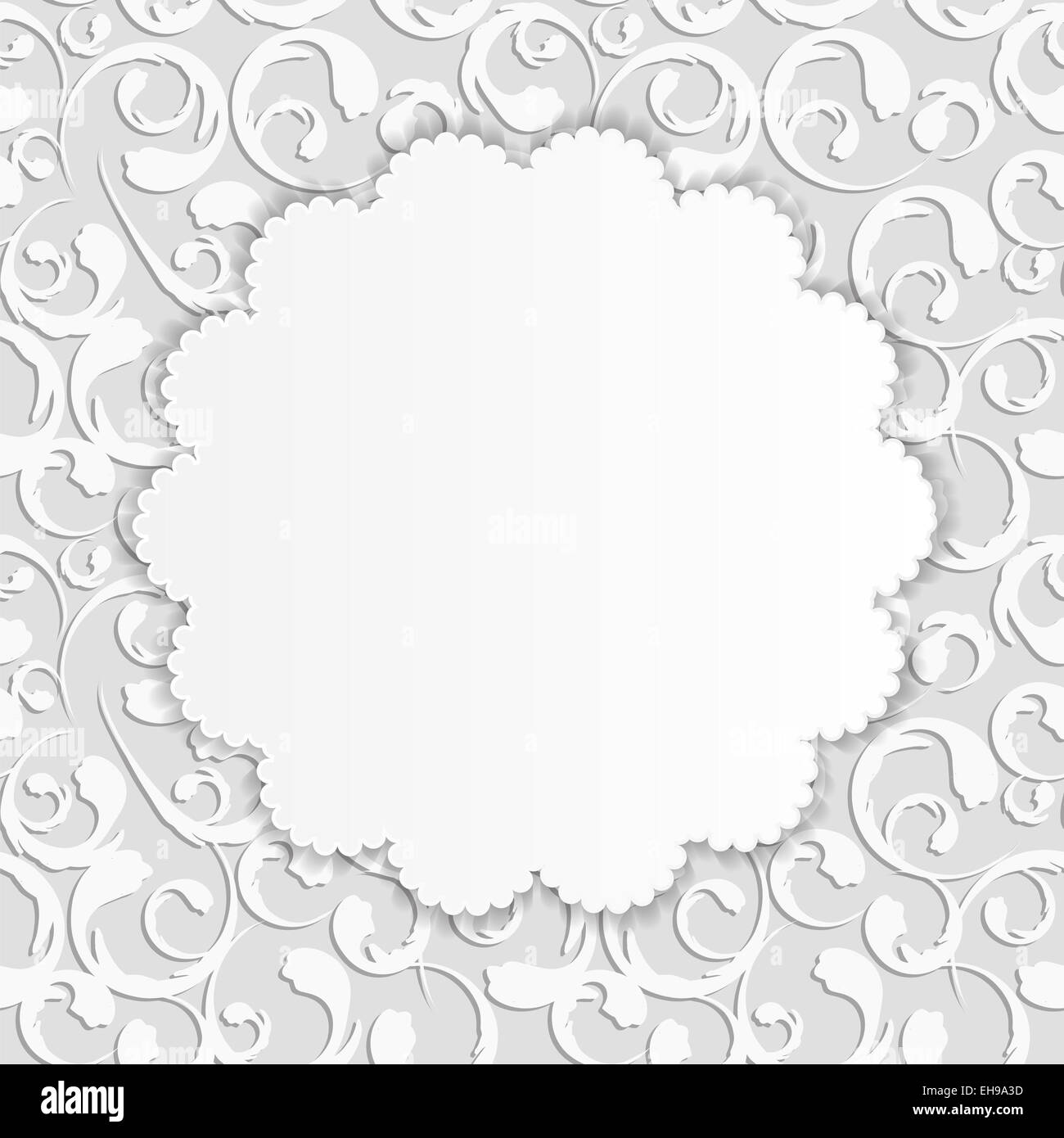 Frame in Vintage Background. Vector Illustration Stock Photo - Alamy