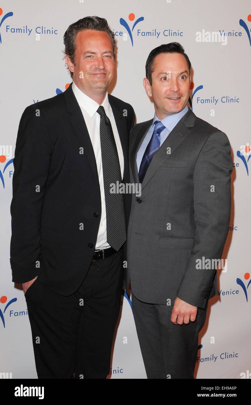 Beverly Hills, CA. 9th Mar, 2015. Matthew Perry, Thomas Lennon at ...