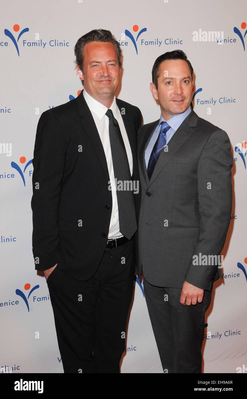 Beverly Hills, CA. 9th Mar, 2015. Matthew Perry, Thomas Lennon at ...