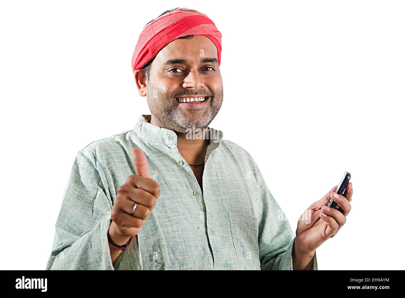 Indian thumbs up hi-res stock photography and images - Alamy
