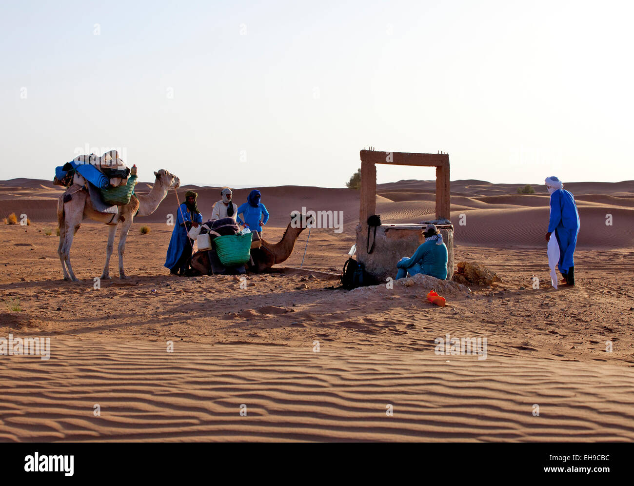 Water well desert arab hi-res stock photography and images - Alamy